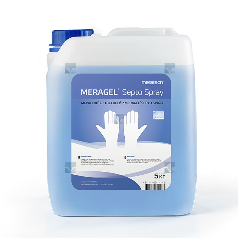 Meratech Meragel Septo Spray купить | Цена на дезинфицирующее средство ...